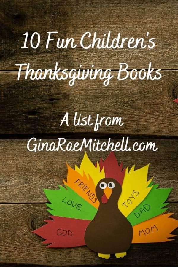 10 Fun Children's Thanksgiving Books | Gina Rae Mitchell