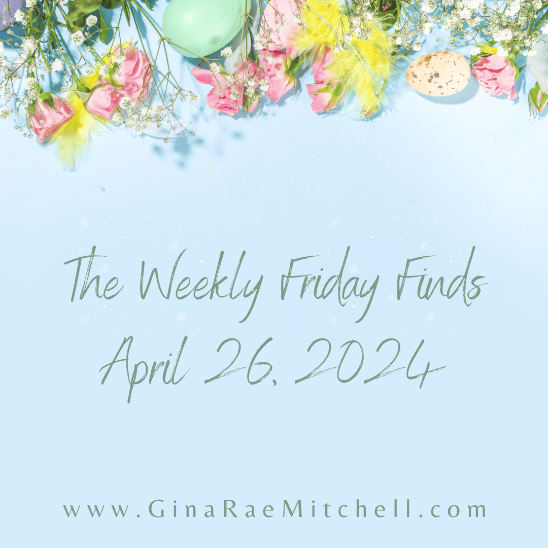Weekly Friday Finds 04-26-2024 | Books ~Author News ~ Recipes ~ Crafts ...