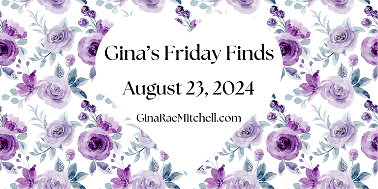 Friday Finds 08-23-2024 Weekly Friday Finds | 08-23-2024 | Books ...
